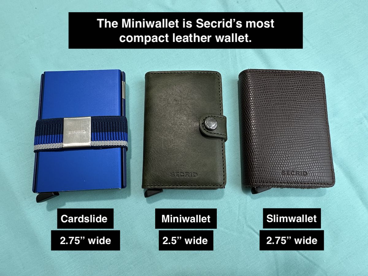 Secrid Miniwallet - Quick Card Access with Vintage Good Looks